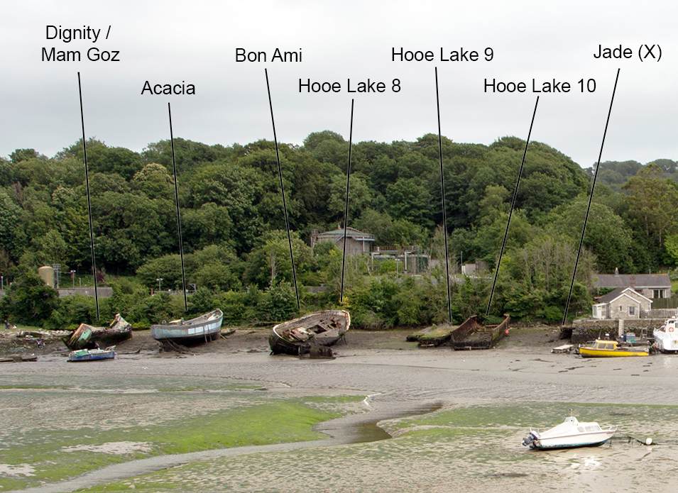 Foreshore Hulks - Hooe Lake