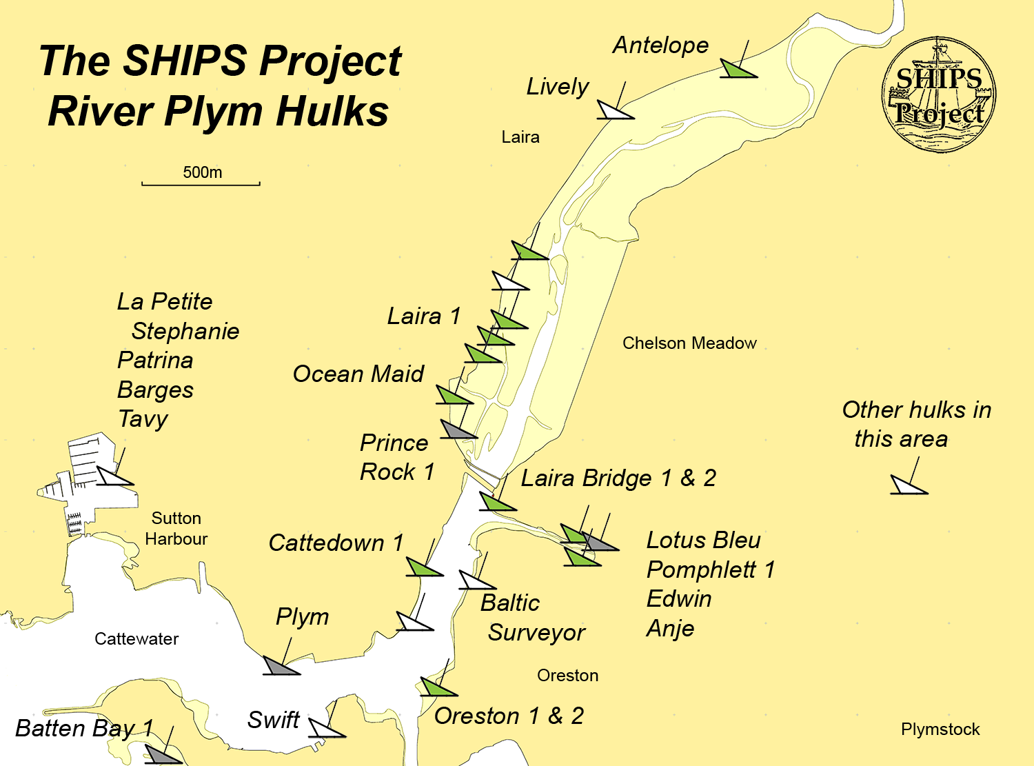 Foreshore Hulks - Plym